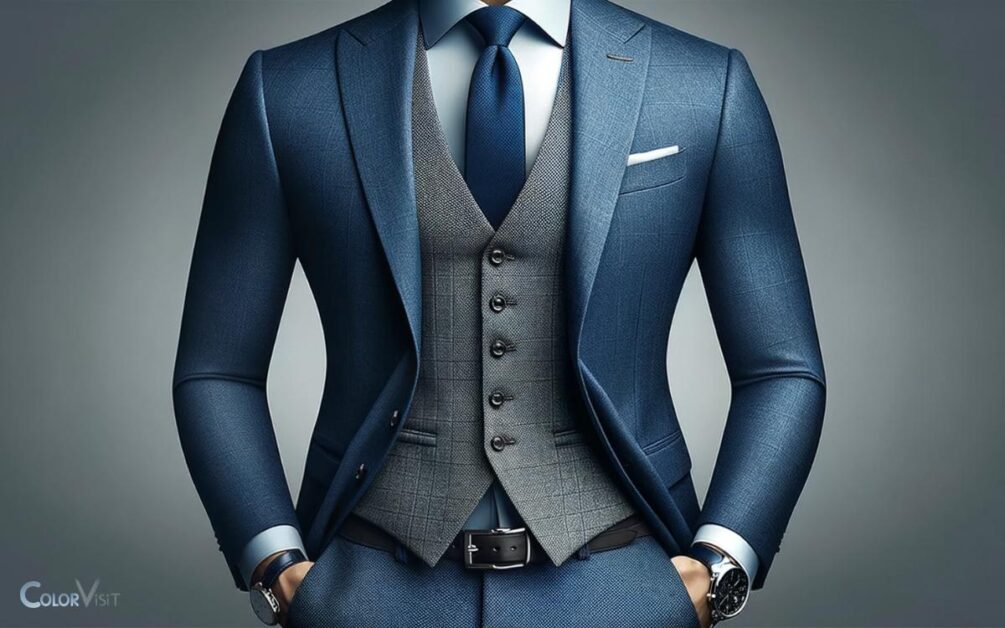 What Color Vest With Blue Suit? Light Grey Or Silver Vest!