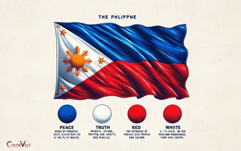 Color Blue Red And White In Philippine Flag Meaning: Peace!