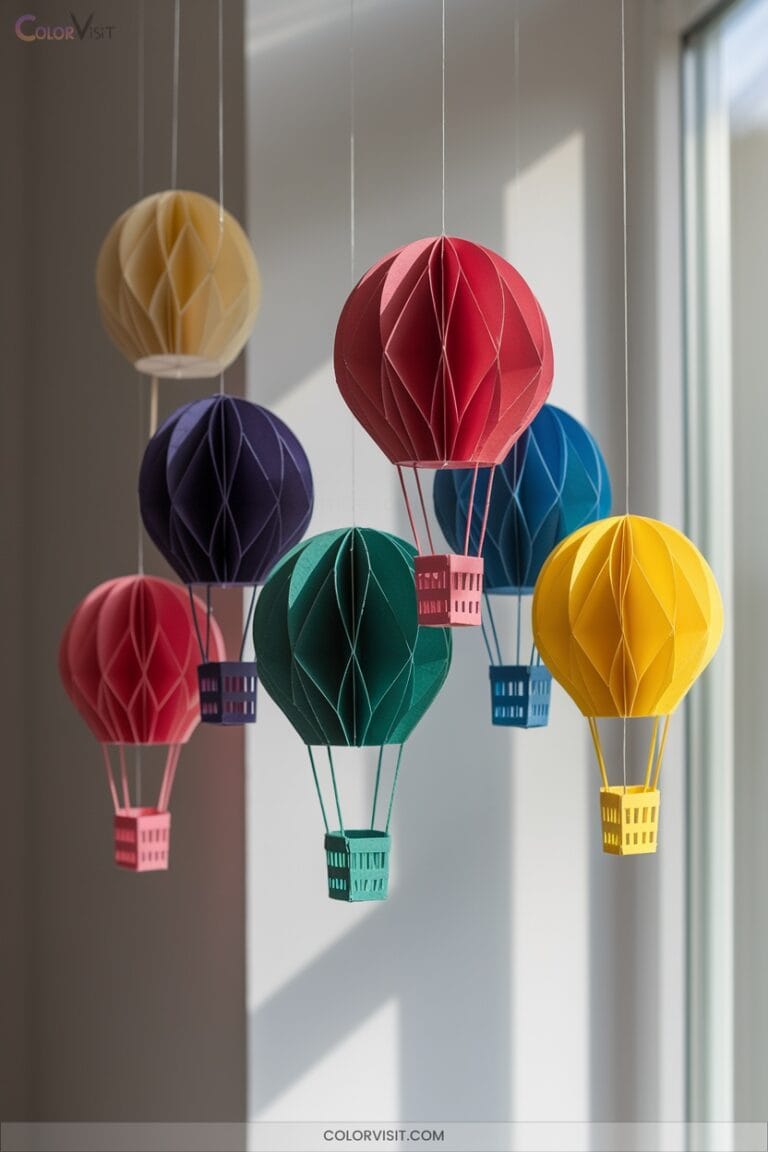20 Creative Color Paper Design Ideas For Crafting Enthusiasts