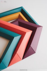 20 Creative Color Paper Design Ideas For Crafting Enthusiasts