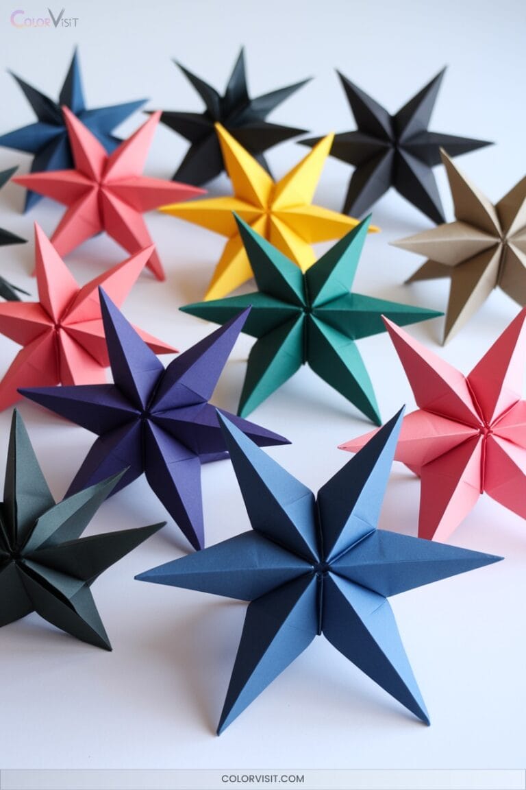 20 Creative Color Paper Design Ideas For Crafting Enthusiasts