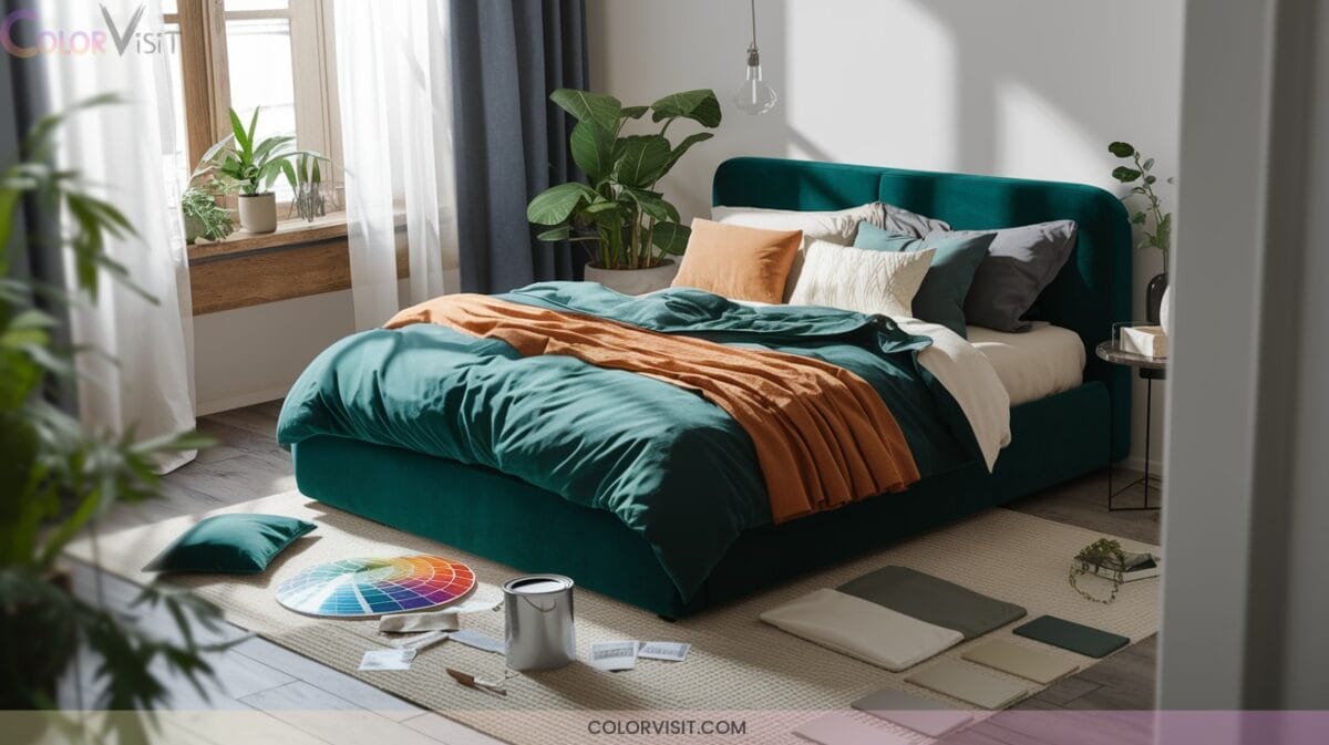 16 Stylish Bed Color Ideas To Create A Focal Point In Your Bedroom