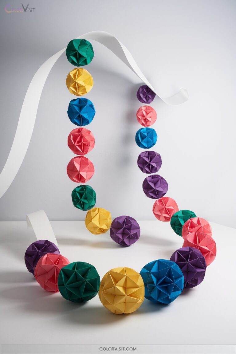 20 Creative Color Paper Design Ideas For Crafting Enthusiasts