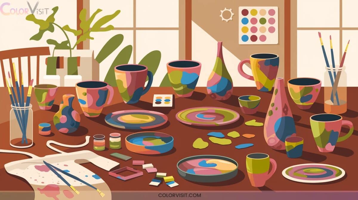 18 Creative Color Me Mine Ideas Inspiration For Unique Pottery