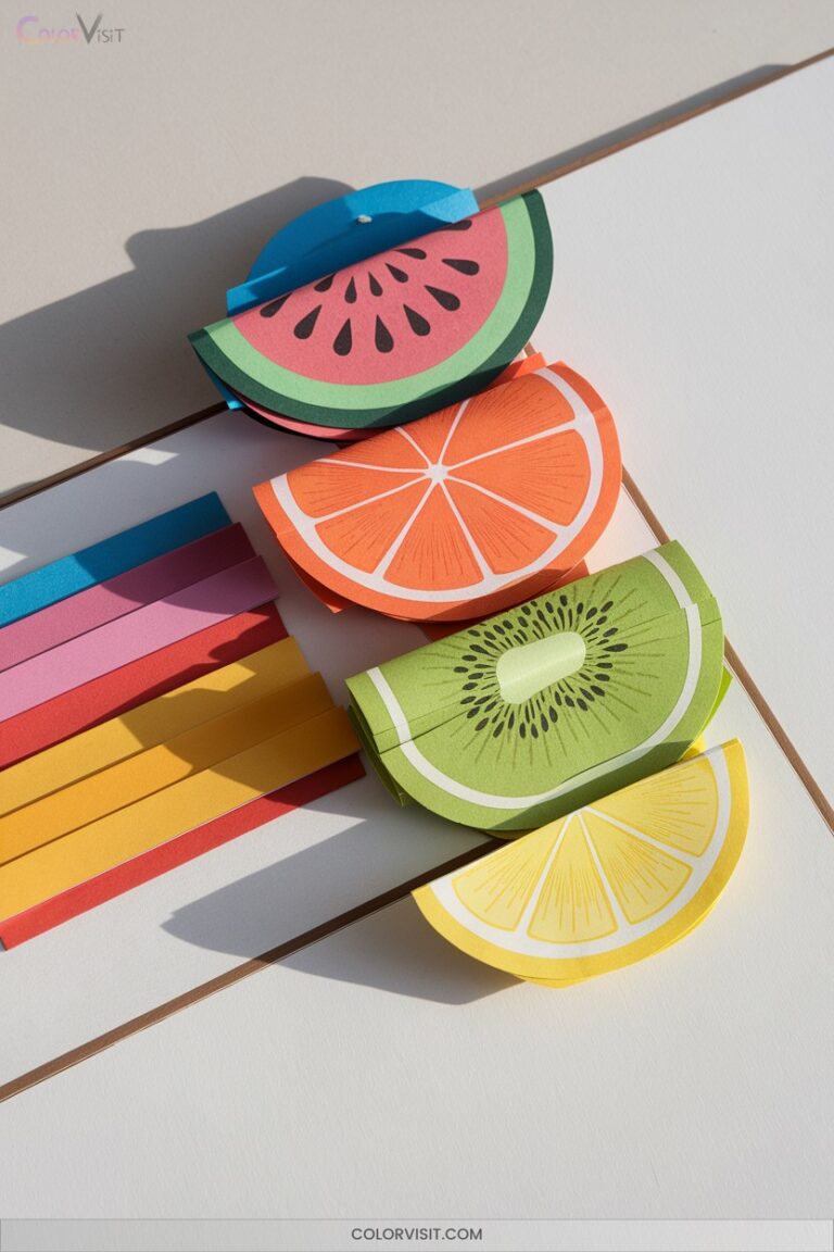 20 Creative Color Paper Design Ideas For Crafting Enthusiasts