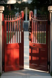 12 Welcoming Gate Color Ideas Entrance Designers Recommend